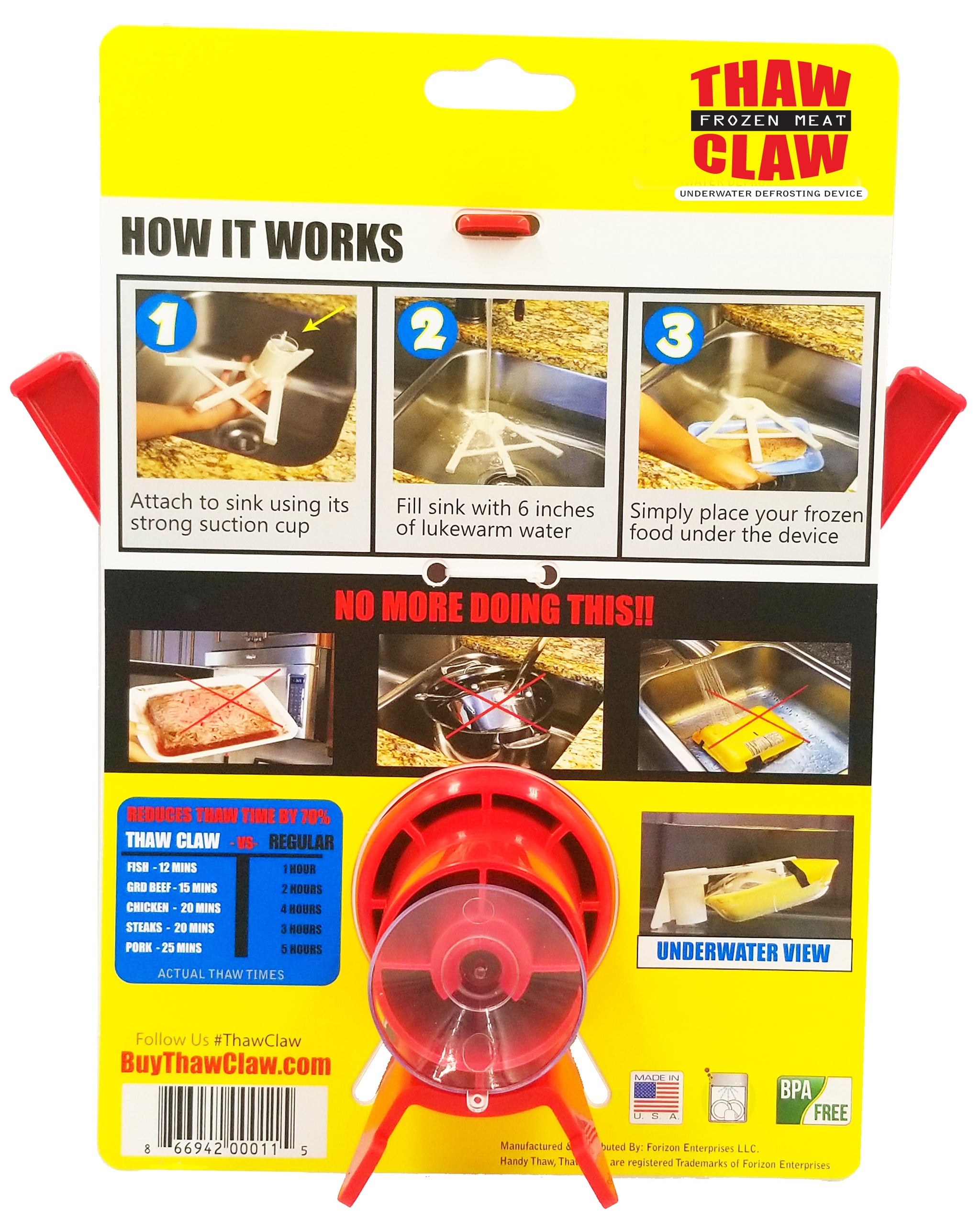 Faster, Safer & Easier – Thaw Claw